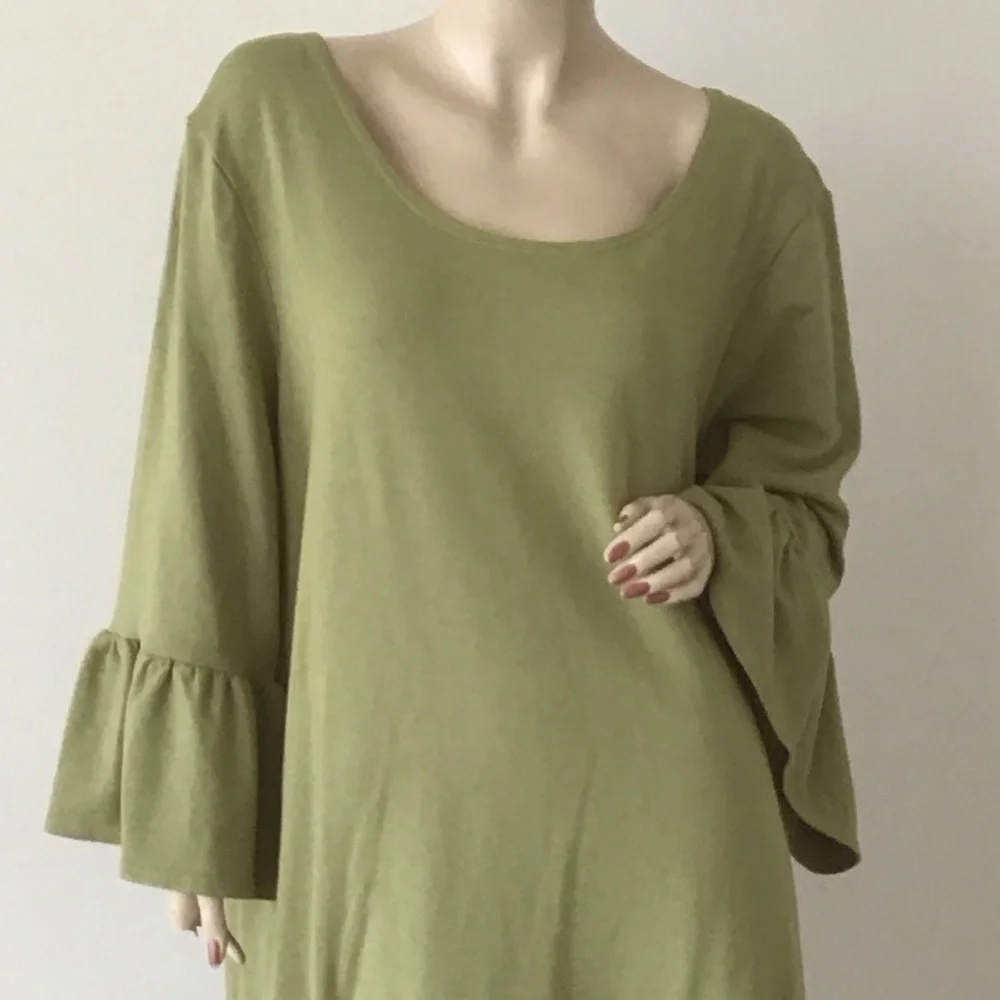 bryn Walker | Dresses | Bryn Walker Phryne Hi Lo Tunic Dress Lime Green ...